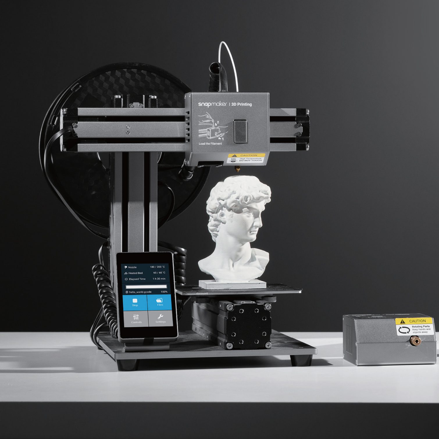 Meet three Snapmaker 2.0 brothers – 3D print, CNC milling and laser ...