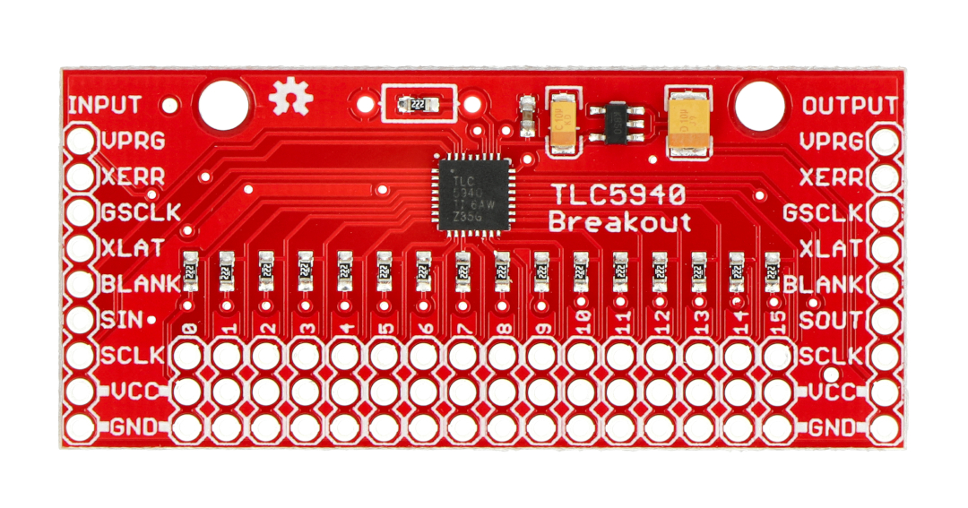 SparkFun TLC5940 - controller, PWM generator Botland - Robotic Shop