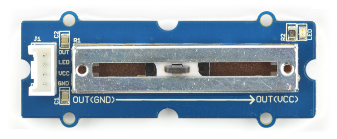 Buy Grove - 10kΩ linear sliding potentiometer Botland - Robotic Shop