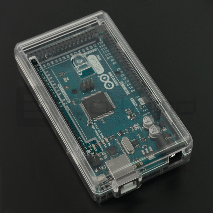 Case for Arduino Mega - clear_ Botland - Robotic Shop