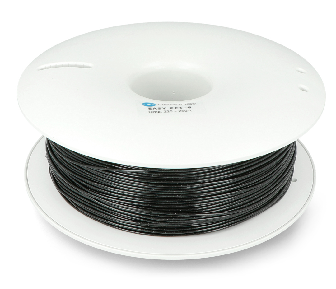 Filament Fiberlogy Easy PETG 1,75mm 0,85kg - Onyx Botland - Robotic Shop