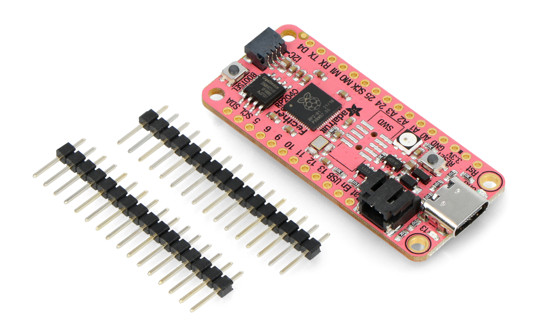 Adafruit Feather RP2040 - board with RP2040 microcontroller Botland ...