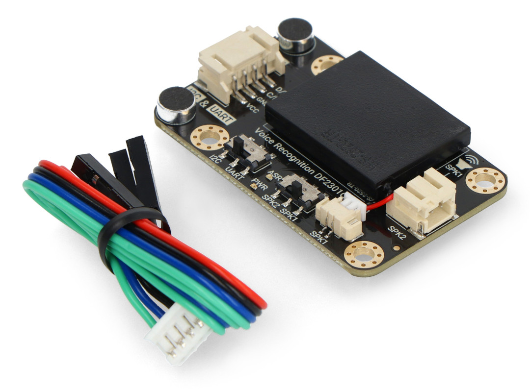 Gravity: Offline Language Learning Voice Recognition Sensor - I2C & UART - DFRobot SEN0539-EN ...