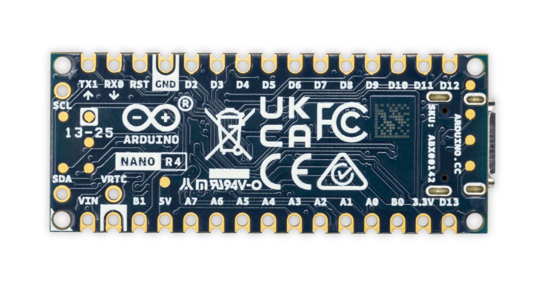 Arduino Nano R4 - ABX00142 Botland - Robotic Shop